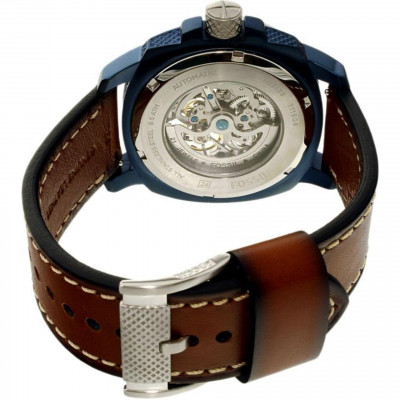 Fossil Men's Modern Machine Automatic Leather Watch ME3135 | PGMall
