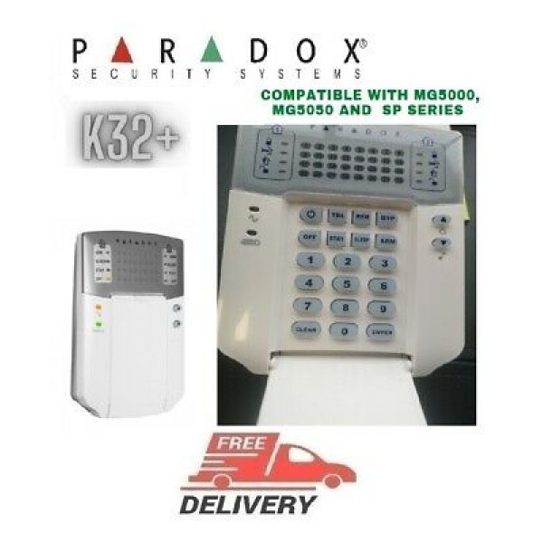 Paradox Keypad K32+ LED | pgmall