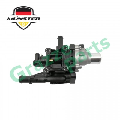 M nster Coolant Thermostat with Housing Assembly 96817255 Chevrolet ...