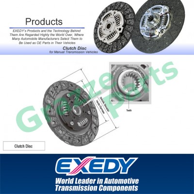 Exedy Daikin Clutch Kit Set for Toyota Corolla AE80 LE AE80 AE111 EE90 ...