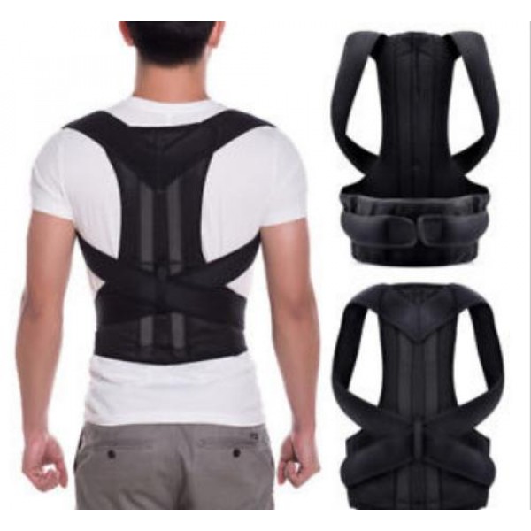 Back Support Belt Posture Shoulder Correction Align Relieve Pain UNISEX ...