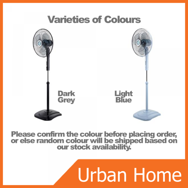 SHARP 16" Stand Fan Floor Fan Kipas Berdiri (PJS169BL/PJS169GY/PJS169 ...