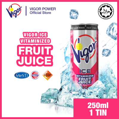 [HALAL] VIGOR POWER ICE Energy Drink 250ml Malaysia #1 ICED Vitamized ...