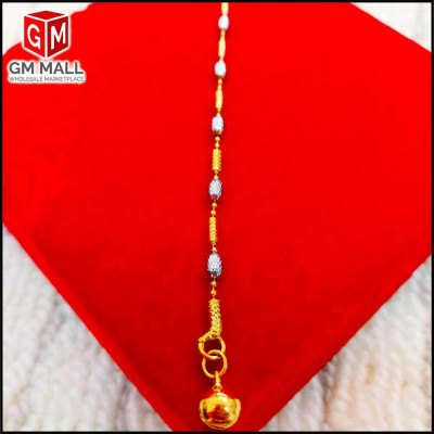 Emas Korea Jewellery - Gelang Tangan Bebola Mix Bujur Gold Plated (EK ...