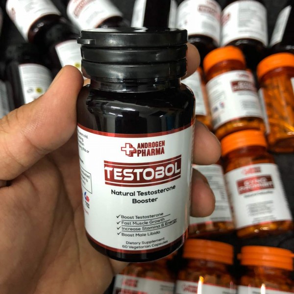 Testobol (Natural Testosterone Booster) By Androgen Pharma - 60 caps ...