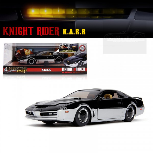 KNIGHT RIDER K.A.R.R 1:24 DIECAST METAL MODEL w/ SCANNER LIGHT | PGMall