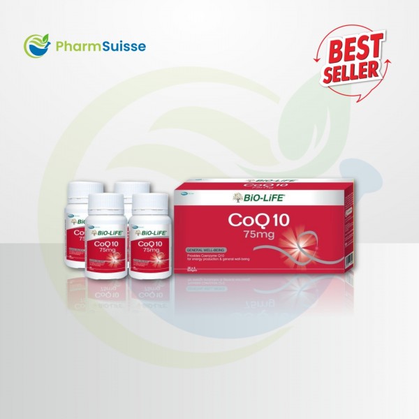 BIOLIFE COQ10 75MG 4*30S | PGMall