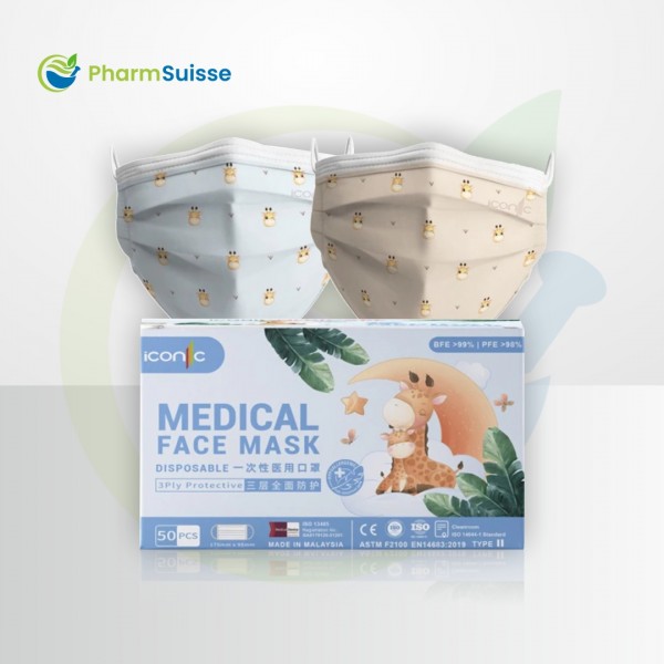 ICONIC FACE MASK ADULT MEDICAL DISPOSABLE FACE MASK [SPECIAL EDITION ...