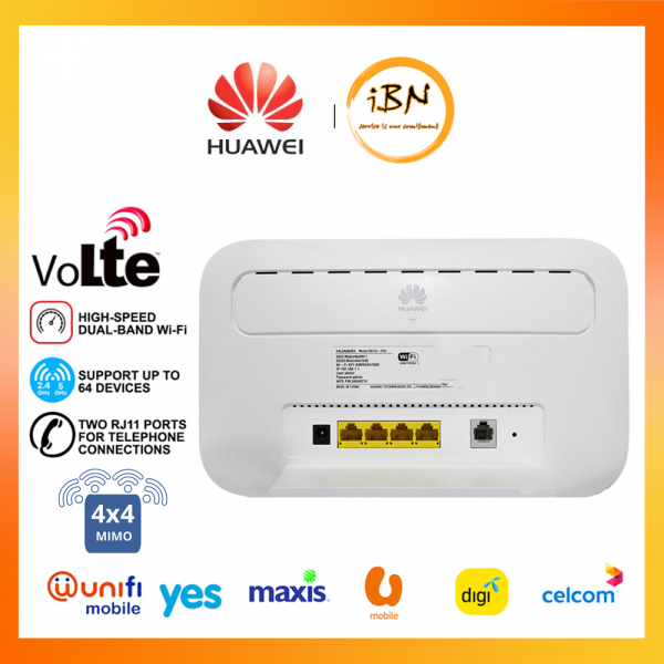Huawei B612 B612S-25D 4G Router LTE Cat 6 Modded & AIO to bypass ...