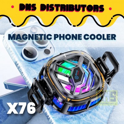 Mobile Phone Radiator Cooling Fan Freezing Phone/Tablet Cooler For PUGB ...