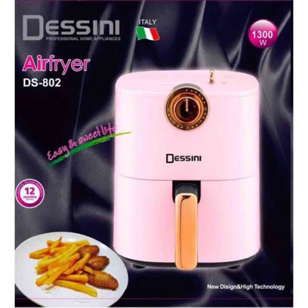 Dessini Airfryer Colored Special Edition Pink Color Pink | PGMall