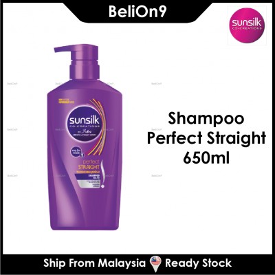 [BeliOn9] Sunsilk Perfect Straight Hair Shampoo 650ml - Purple Purple ...