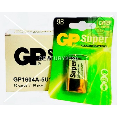 [Genuine] GP Battery Supercell Heavy Duty 9V Smart Tag Toy Car Mike ...