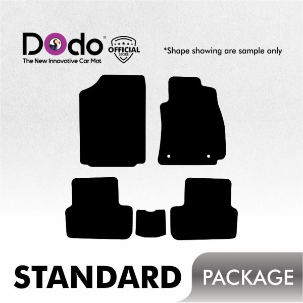 Dodo® Car Mat Citroen DS7 2019 - Present MK1 Standard (5pcs) Brown ...