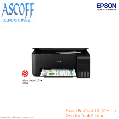 Epson EcoTank L3110 All-in-One Ink Tank Printer Black | PGMall
