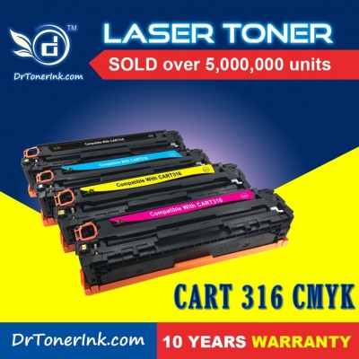 Compatible Toner DrToner Canon CART 316 / CART-316 / CART316 / 316 BK/C ...