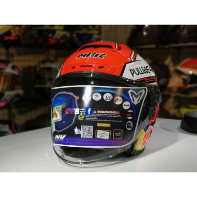 Original MHR Nv Force Marquez GP Open Face Helmet L + clear visor | PGMall