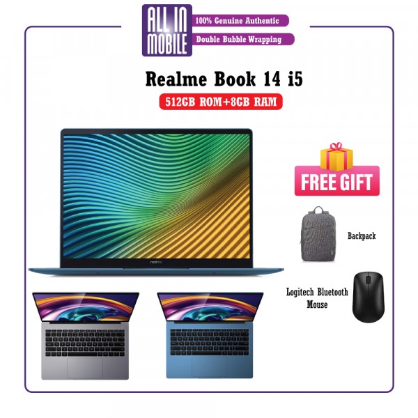 Realme Book Laptop i5 [8GB RAM | 512GB SSD | Intel i5th Gen] Original ...