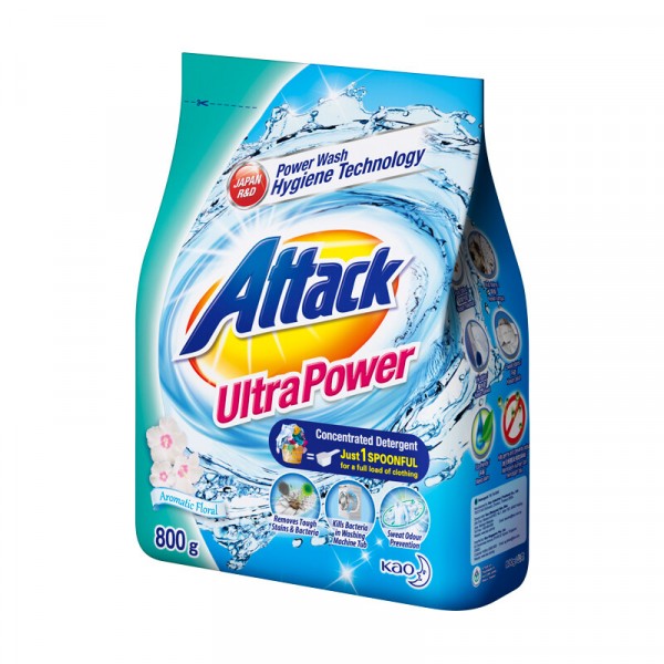 Attack Ultra Power Concentrate Detergent Powder (ATK) (240g/ 800g ...