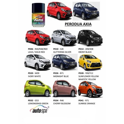 Perodua Axia Colour