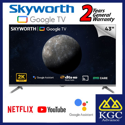 Skyworth 43" 43STE6600 Full HD Smart Android TV | PGMall