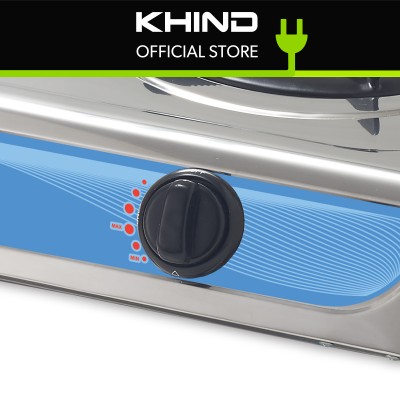 Khind Gas Cooker GC1710 Stainless Steel | PGMall