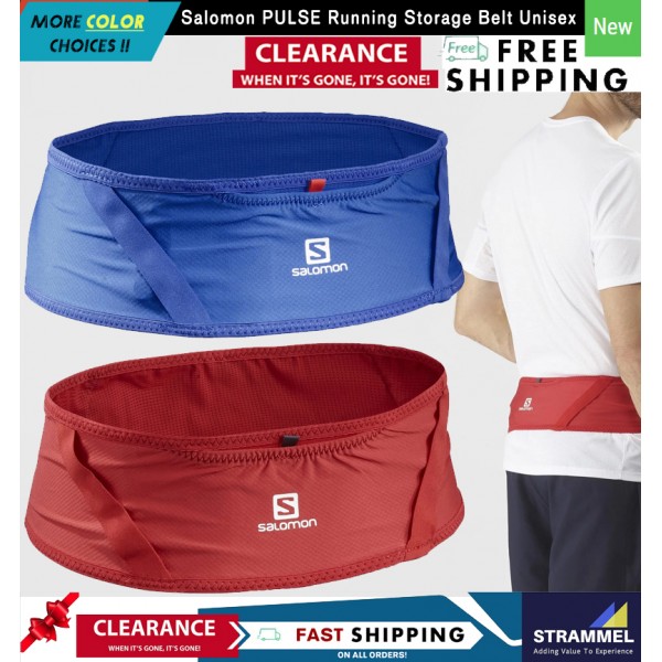 [100% Authentic] Salomon PULSE Running Storage Belt Unisex Marathon ...