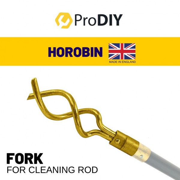 HOROBIN Cleaning Rod Head Sewage Drain Scraper Plungers Fork Rubber ...