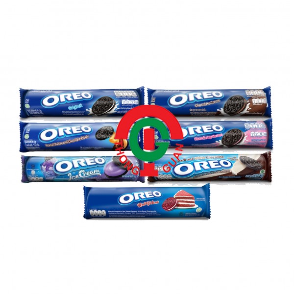 133g Oreo Cookies [Original/Chocolate/Peanut Butter & Chocolate ...