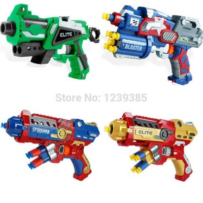 Toy Gun Soft Bullet Blaster Avengers with Soft Bullet Iron man | PGMall