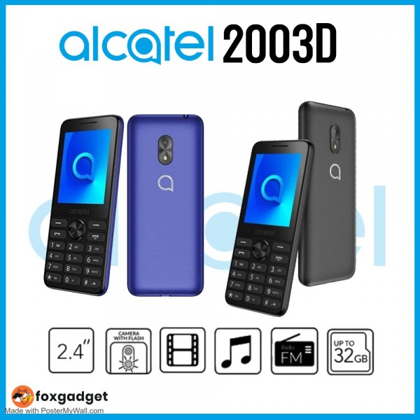 ALCATEL (2003D) FEATURE PHONE WITH CAMERA - 100% Original Malaysia ...