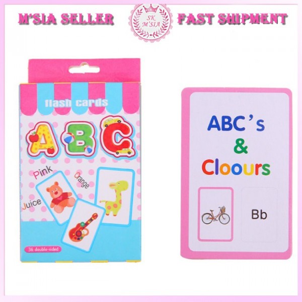 Mini Flash Card For Children Early Educational Fun Time Activties ...