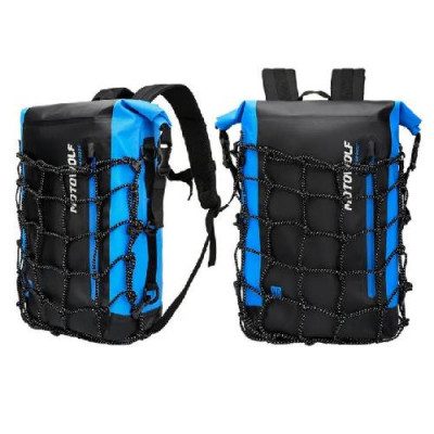 MDL0714 MOTOWOLF 30L WATERPROOF BACKPACK MOTORCYCLE BAG WITH REFLECTIVE ...