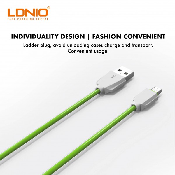 LDNIO LS07 High Speed Fast Charging & Fast Sync Data Lightning iPhone ...