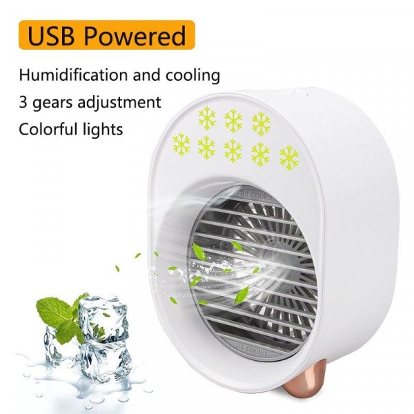 { SHOP FOR YOU} Air Cooler Fan,Portable Mini Air Conditioner Fan,Small ...