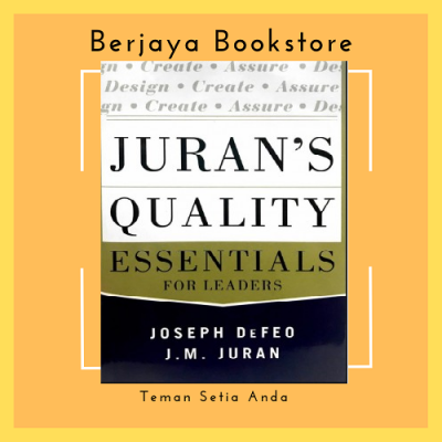 Juran's Quality Essentials For Leaders + FREE EBOOK | PGMall
