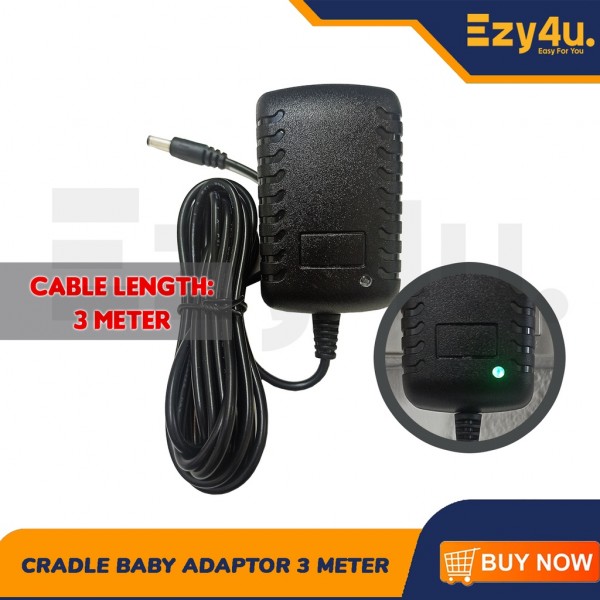 Cradle Adaptor All Model Baby Cradle Electric Buai Elektrik Bayi 12V ...