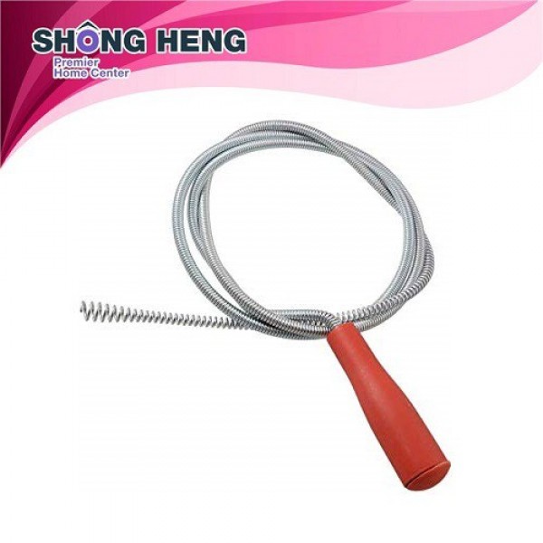 Plastic Grip Spring Pipe Rod Drain Cleaner Tool | PGMall
