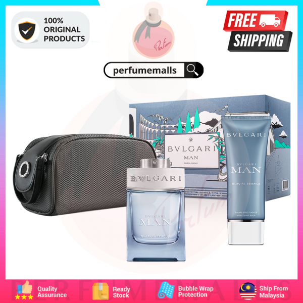 Bvlgari Man Glacial Essence Gift Set 100ml (100% Original & Authentic ...