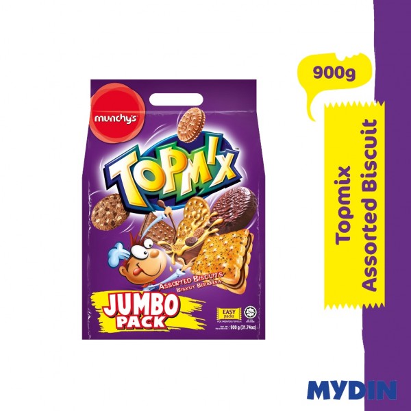 Munchy's Topmix Assorted Biscuit Jumbo Pack (900g) | PGMall
