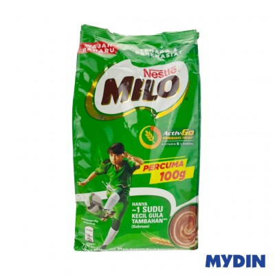 Nestle Milo Activ-Go 1kg + FOC 100g (1.1kg) | PGMall