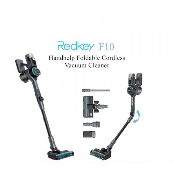Redkey F10 Handheld Cordless Foldable Strong Vacuum Cleaner 23KPa ...