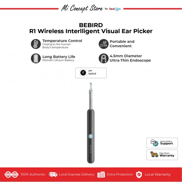Bebird R1 Wireless Intelligent Visual Ear Stick Smart Visual Ear Picker ...