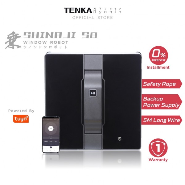 Tenka Ryohin Smart Window Cleaning Robot Shinaji Series S8 Auto ...