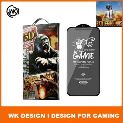 WK Design 3D Full Matte Tempered Glass for iPhone 6 6s 7 8 Plus X XS XR ...