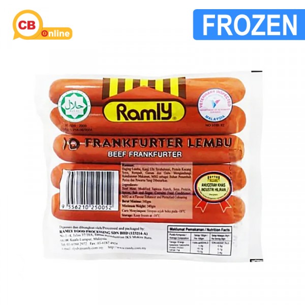 RAMLY FRANKFUTER BEEF / CHICKEN 10Pcs / 29PCS [CB ONLINE] CHICKEN 29PCS ...