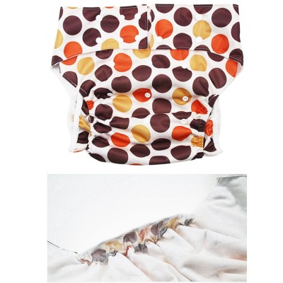 1Pc Reusable Cloth Diaper Panties Absorbent Ecological Cloth Nappies ...