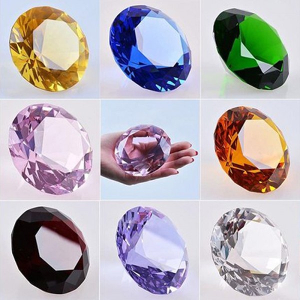 8CM Big Size Diamond Gems Treasure Hunt Toys For Kids Boys Girls Aldult ...
