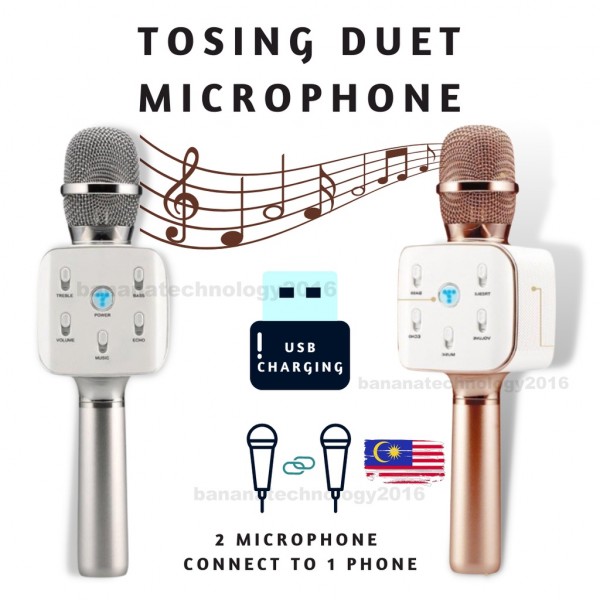 Ready MY 100% Original Tosing Duet Microphone, best quality & most ...