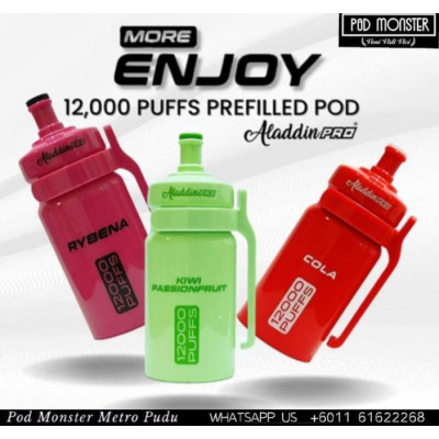 💯 MORE ENJOY 12K PUFFS PREFILLED POD (VAPEBARGAINS] VANILLA ICE CREAM ...